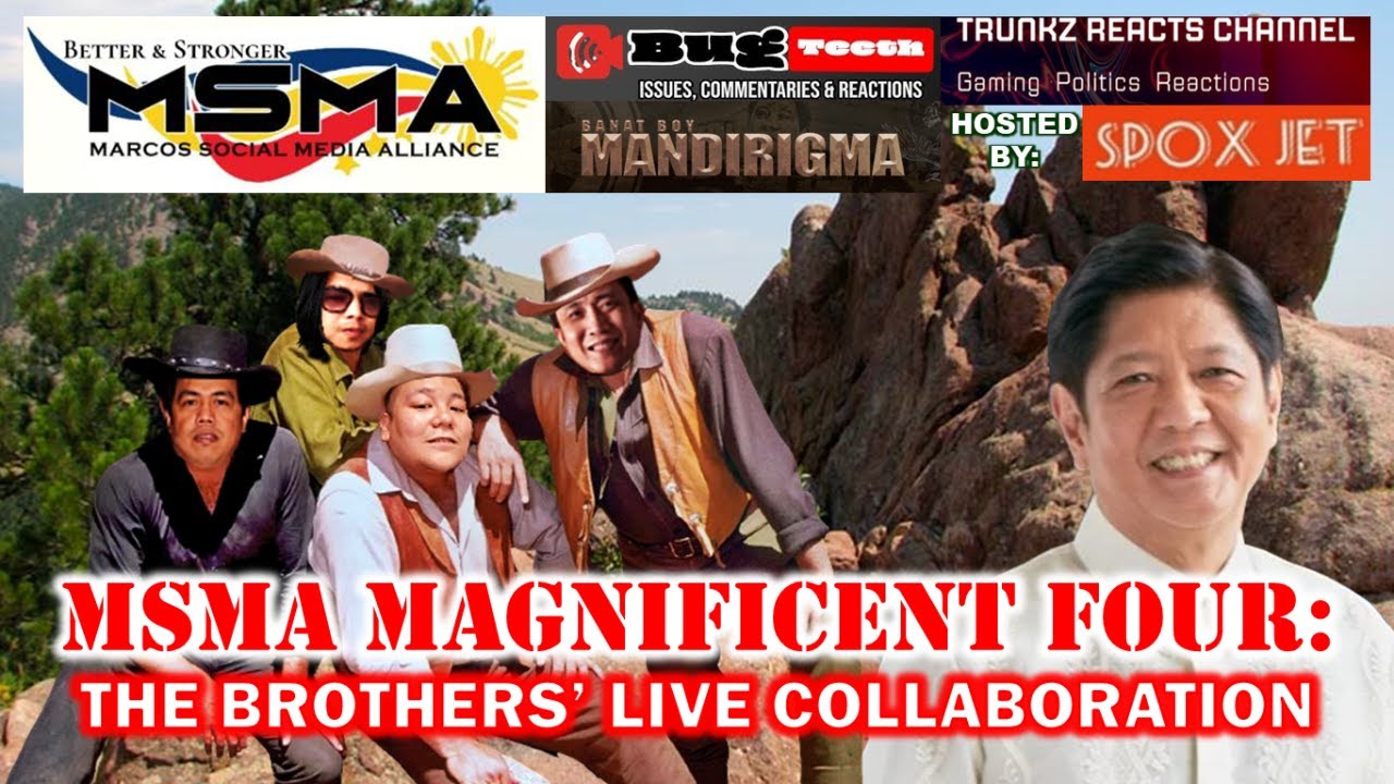 MSMA MAGNIFICENT FOUR: THE BROTHERS' LIVE COLLABORATION! - YouTube