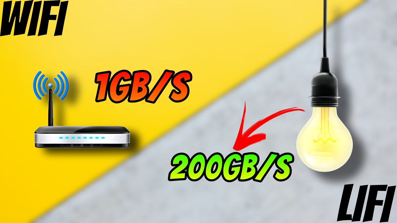 Lifi - Nothing Is Faster Than It ! | Li-Fi VS Wi-Fi | Marv Tech - YouTube