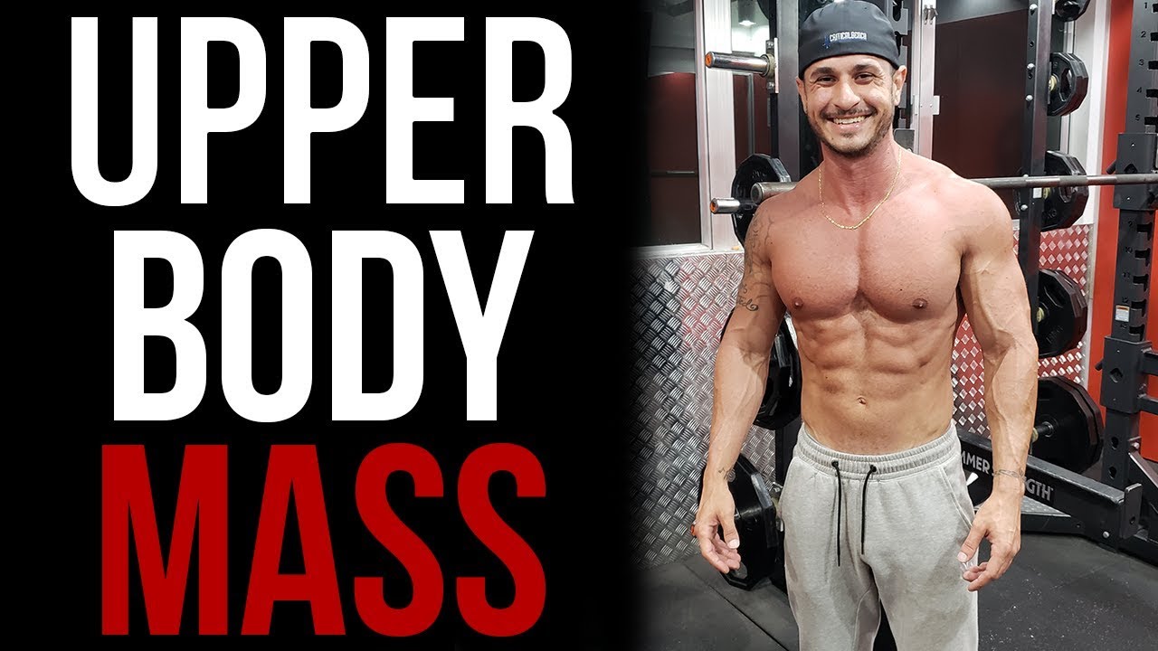 Mass Building Upper Body Workout for Men - All Out Sets