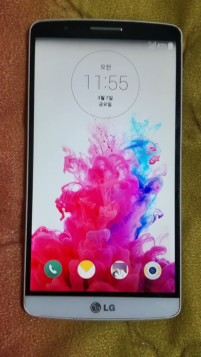 LG G3 Cat.6(LG-F460L) 전원 ON/OFF(안드로이드 4.4) - YouTube