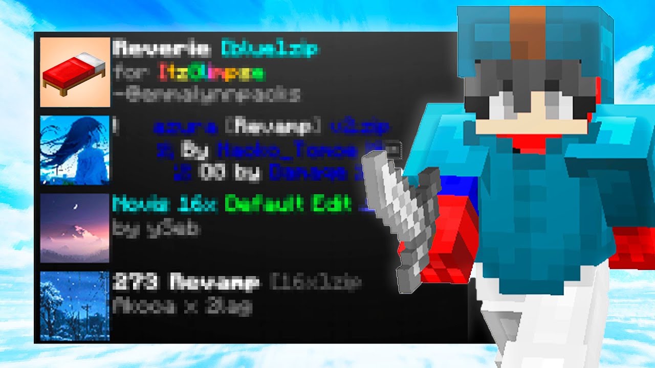 📚 Probe TEXTURE PACKS de STREAMERS de BOXPVP 📚 - YouTube