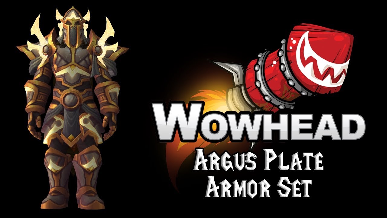 Argus Plate Armor Set - Patch 7.3 - YouTube