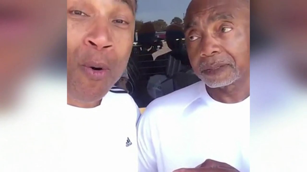 KHOU 11 News' Len Cannon challenges his dad - YouTube
