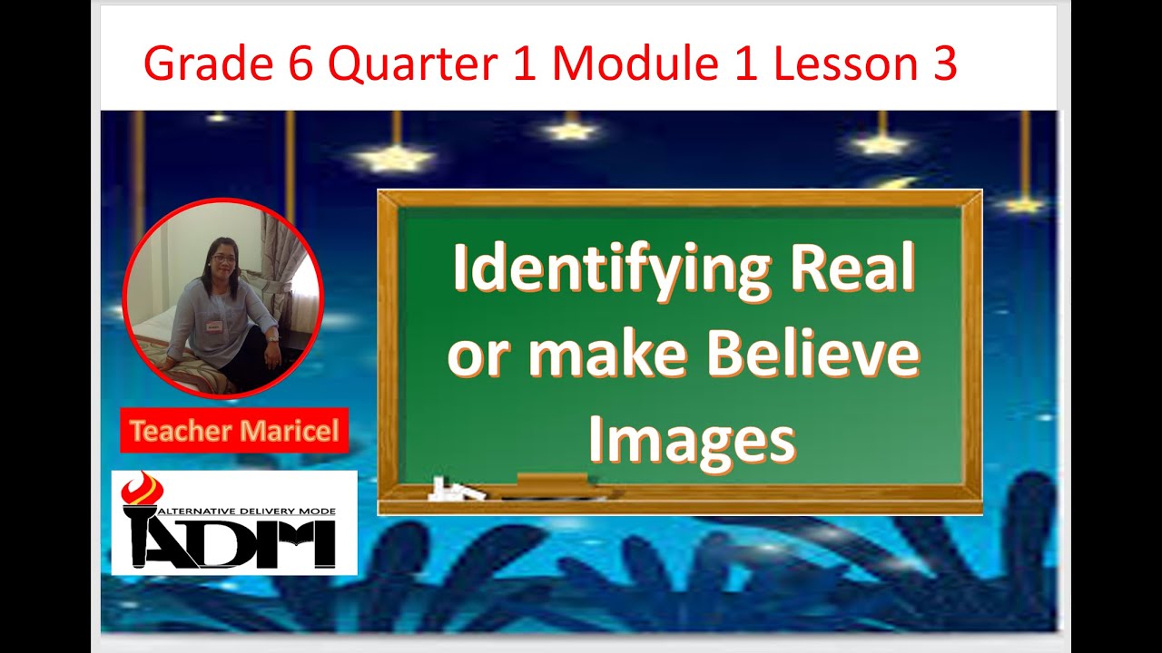 Identifying Real or Make Believe Images - YouTube