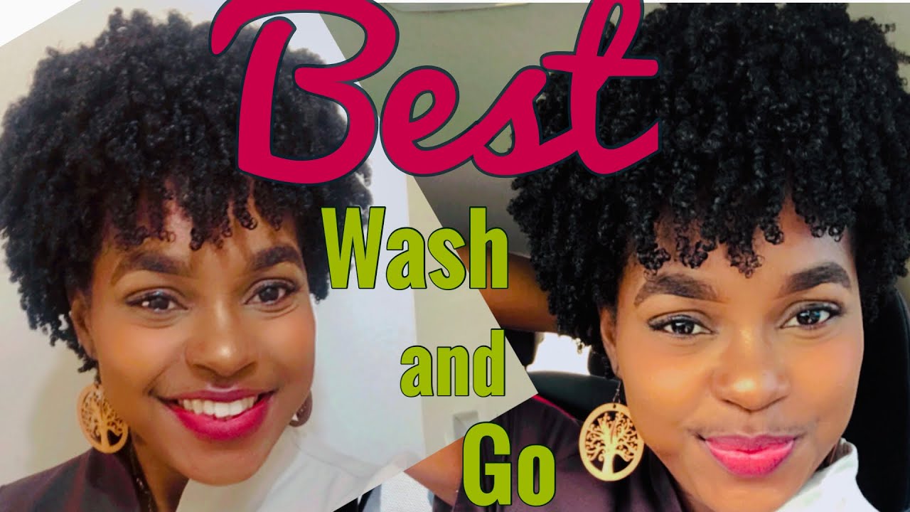 How to do the Best Wash and Go on Type 4 hair. 3 Steps, 2 products ...