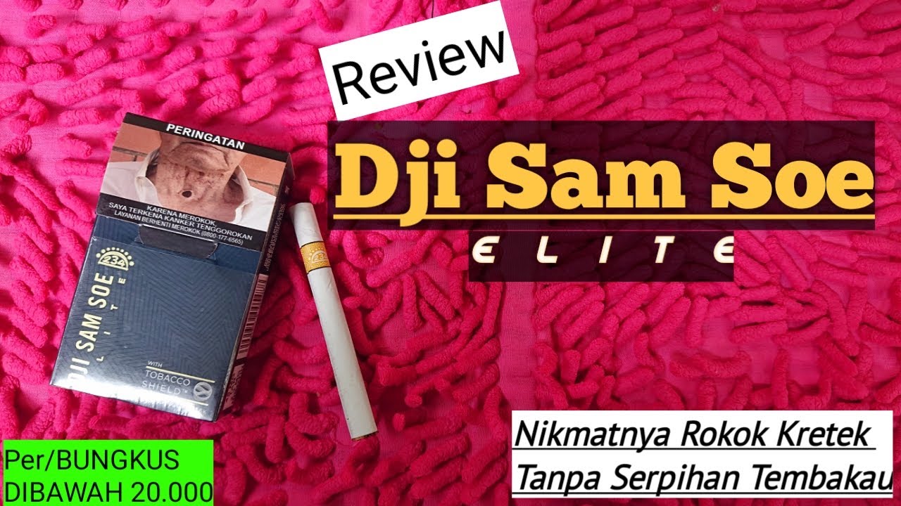 Review Rokok Dji Sam Soe ELITE | Sensasi Berbeda Dengan Penyaring ...