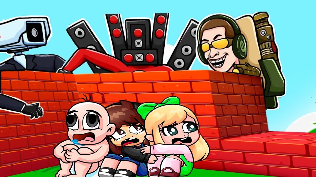 ¡NANI Construye Para Sobrevivir A LOS skibis TOILET! 😱🎥 en ROBLOX - YouTube