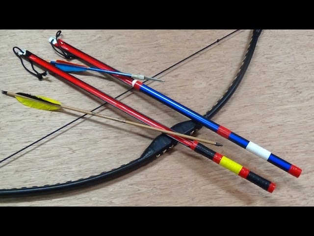 Homemade Arrows From Dowels