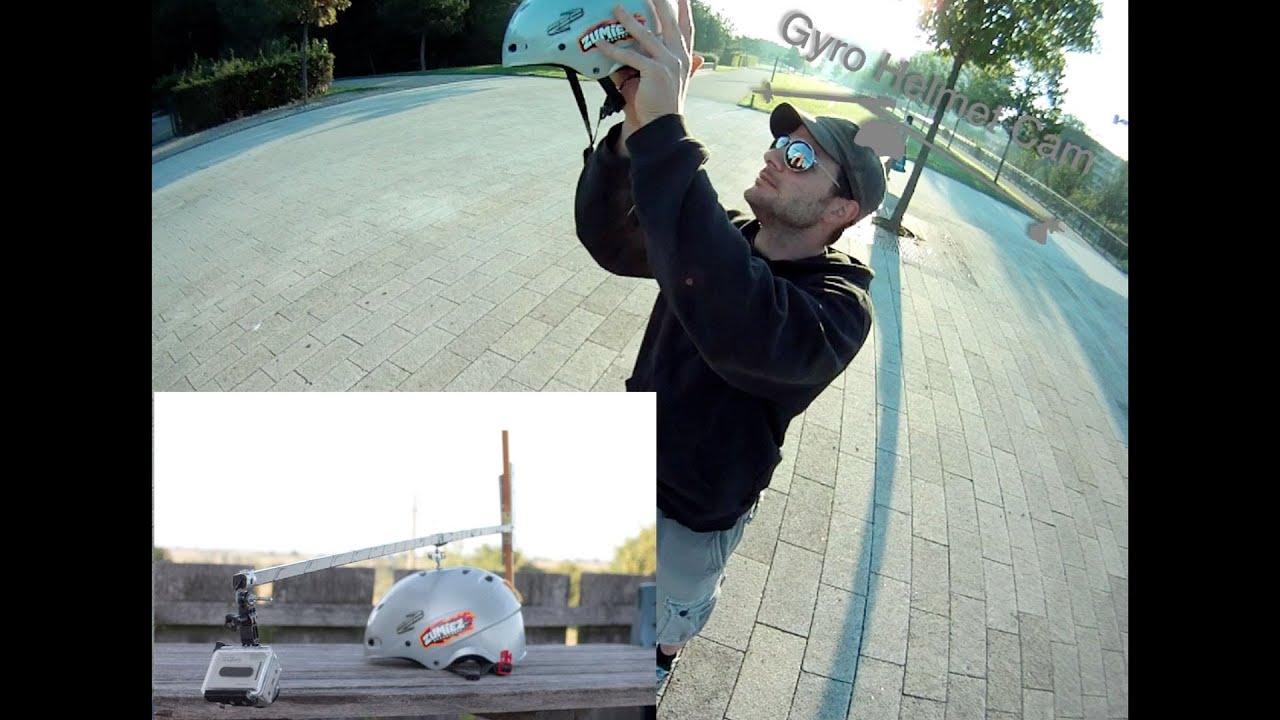 Gyro Helmet Cam and Camera Pole - YouTube