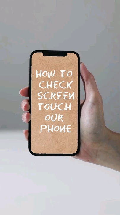 HOW TO CHECK SCREEN TOUCH | Touch Screen test code |Samsung secret code ...