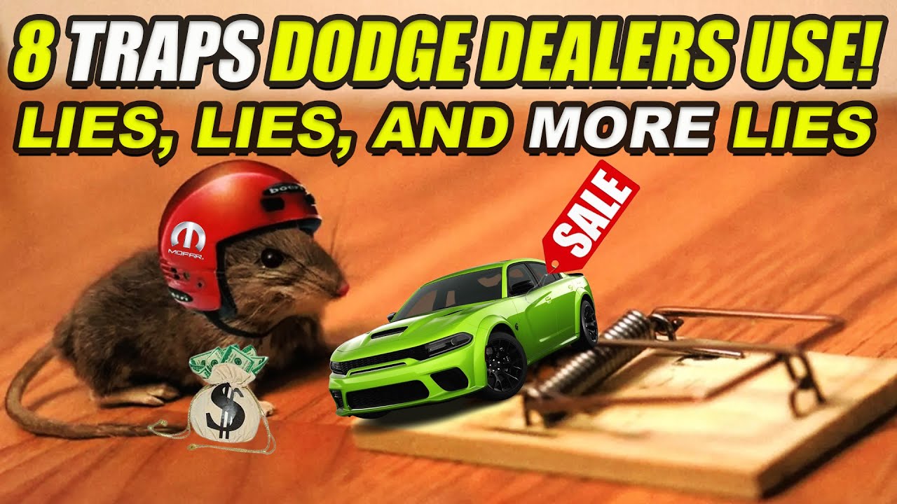 8 SALES TRAPS DODGE DEALERS USE TO GET YOUR MONEY! - YouTube
