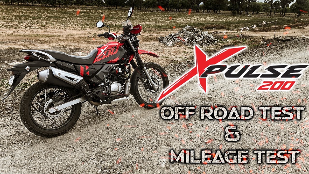 Hero Xpluse 200 4v Mileage test | xpluse 200 4v Off road ride | xpluse ...