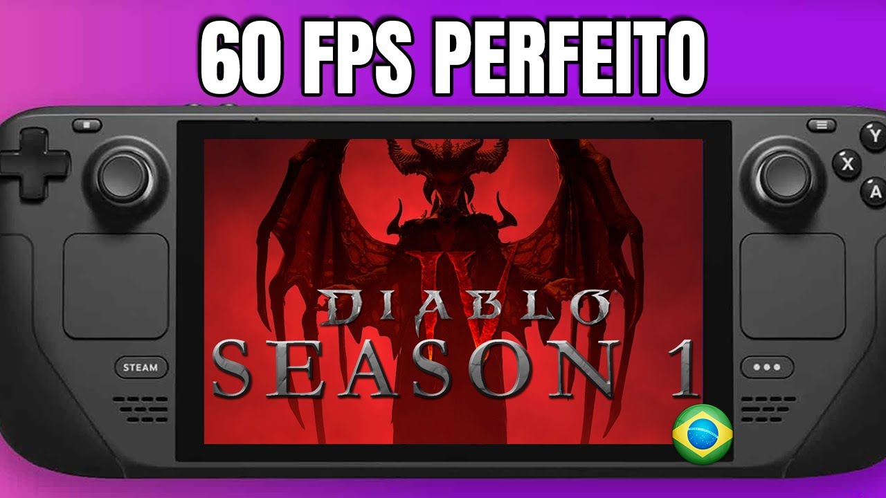 STEAM DECK DIABLO 4 NOVA TEMPORADA RODANDO SUAVE - YouTube
