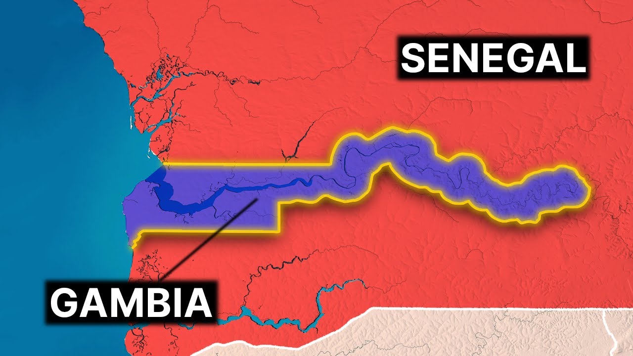 Why is Gambia inside Senegal? - YouTube