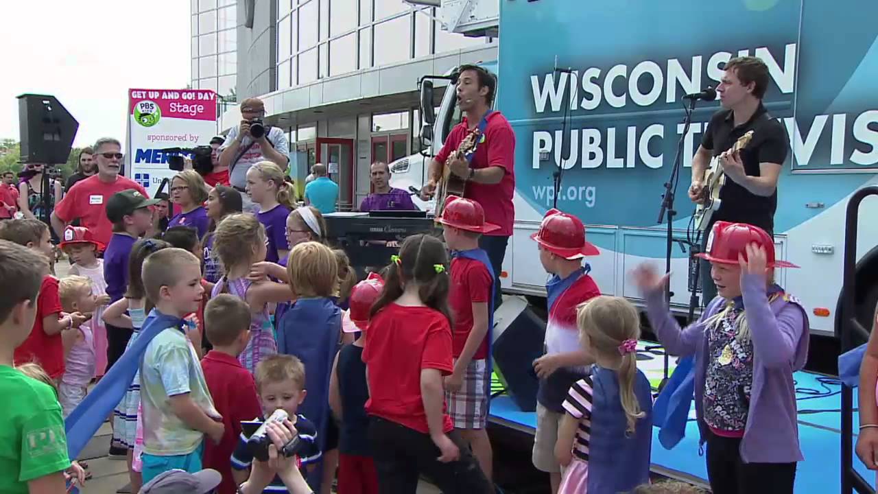 Wisconsin Public Television Get Up and Go! Day 2014 - Part 3 - YouTube