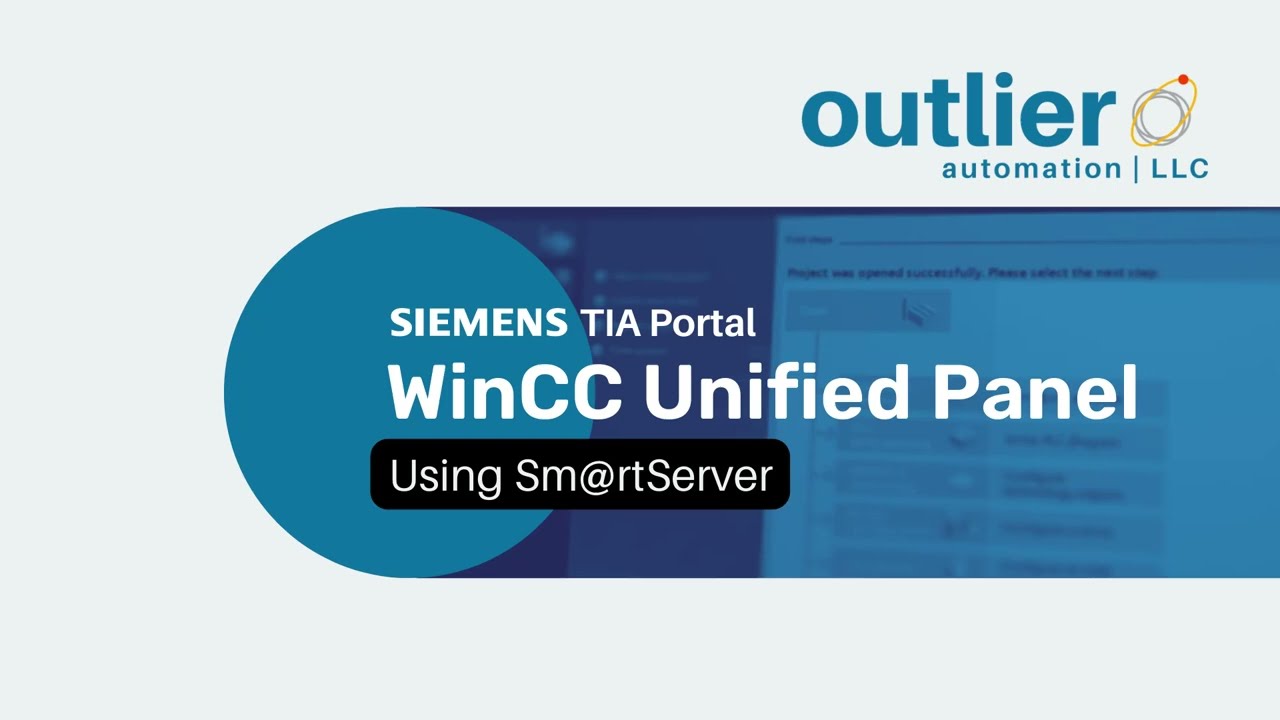 Using Smartserver in WinCC Unified - YouTube