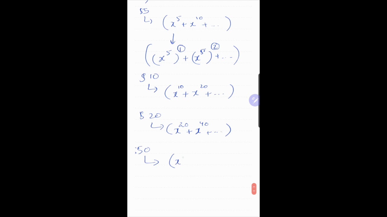 Application Of Generating Functions Python Script For Polynomial 8070
