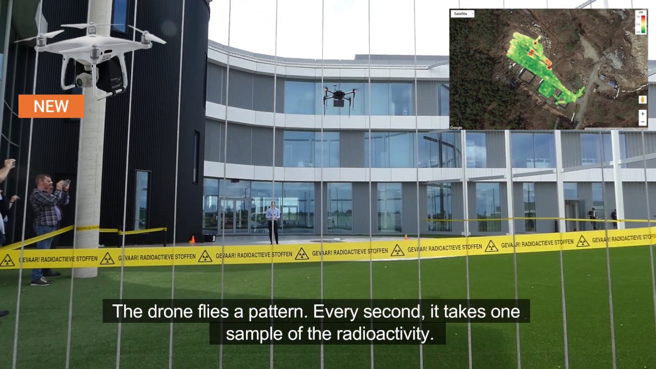PEO radiation technology: D3S Drone - Airborne Area Radiation mapping ...