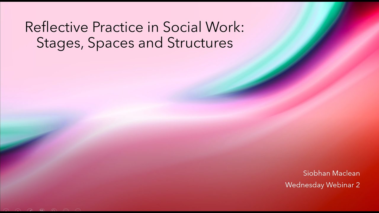 Webinar 2 Reflective Practice: Stages, Spaces and Structures 18 June ...