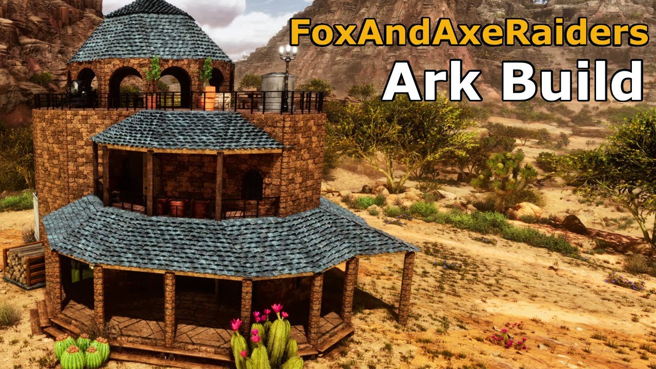 Heated Stone House - Ark Build - YouTube