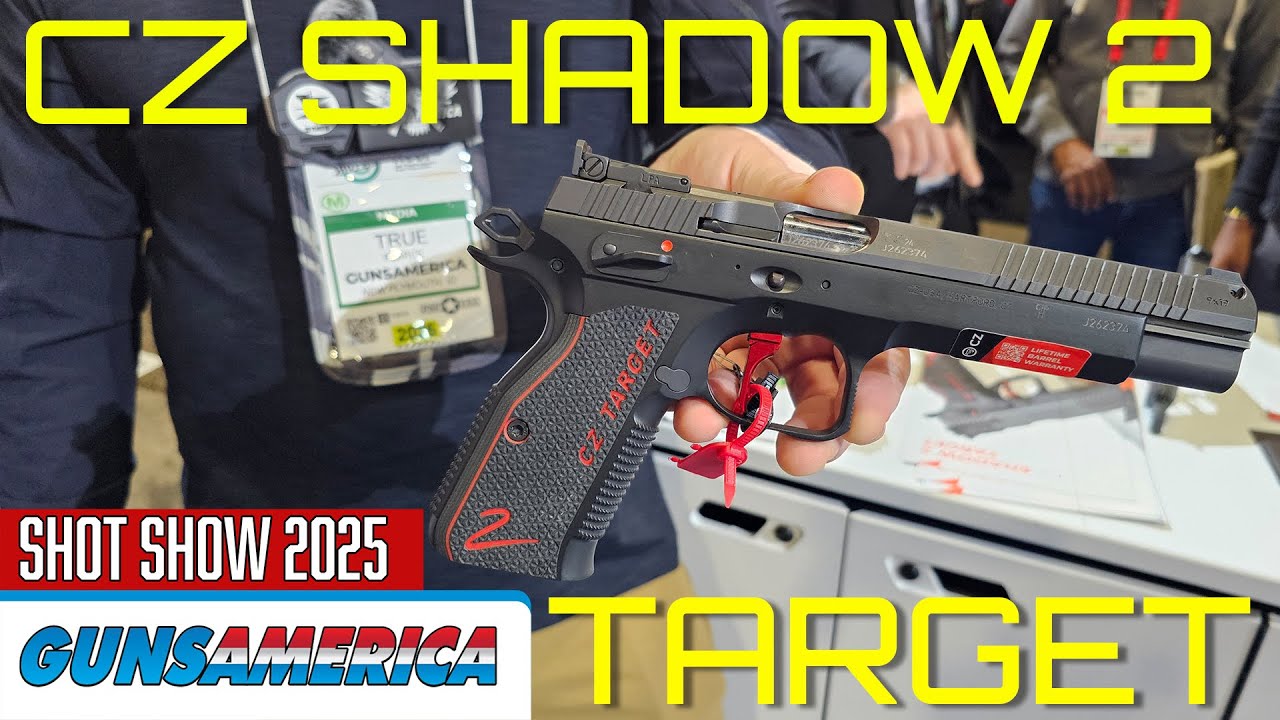 Stunning! CZ's Shadow 2 Target -- SHOT Show 2025 - YouTube