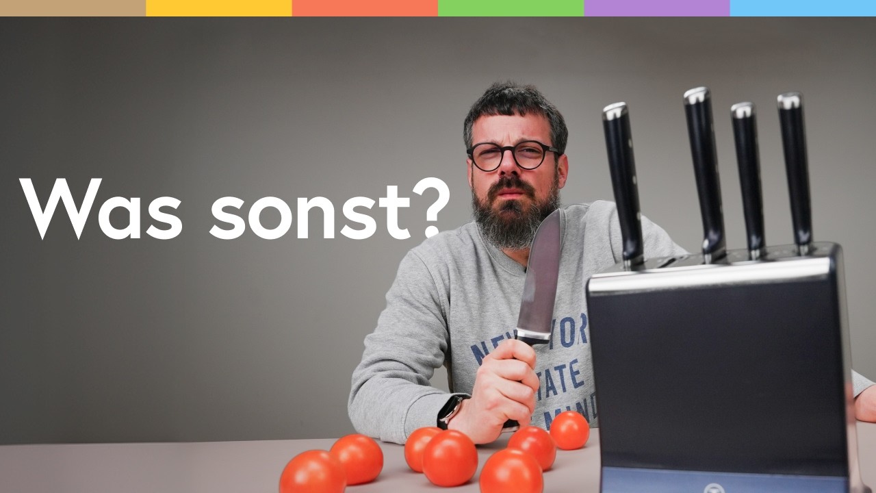Plot Twist: Die Messer aus diesem Tefal-Messerblock schneiden. - YouTube