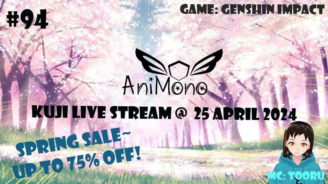 Kuji Live Draw #94(MC: Tooru) - Tickets opening time~ Let's go everyone! - YouTube