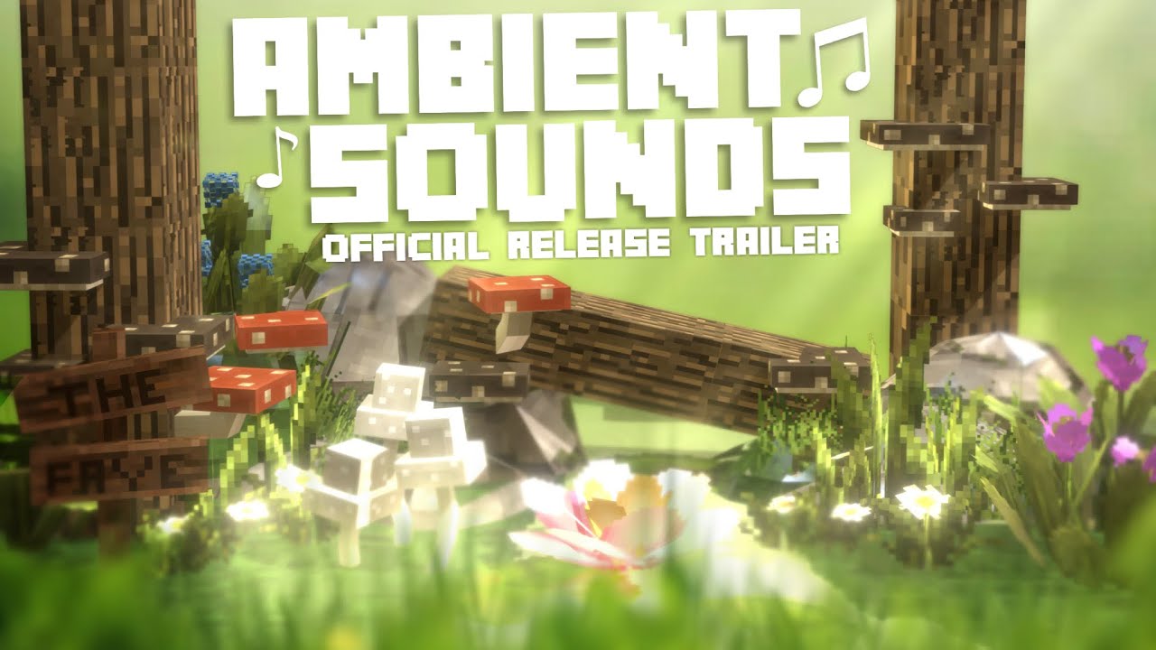 The Faye Garden: Ambient Sounds Pack - Minecraft Bedrock & Java Release Trailer - YouTube