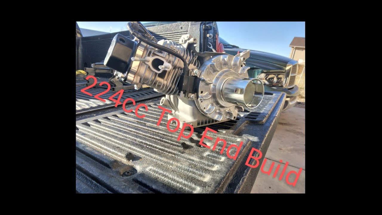 Top end build! 224cc Max Performance Build Part 2! - YouTube