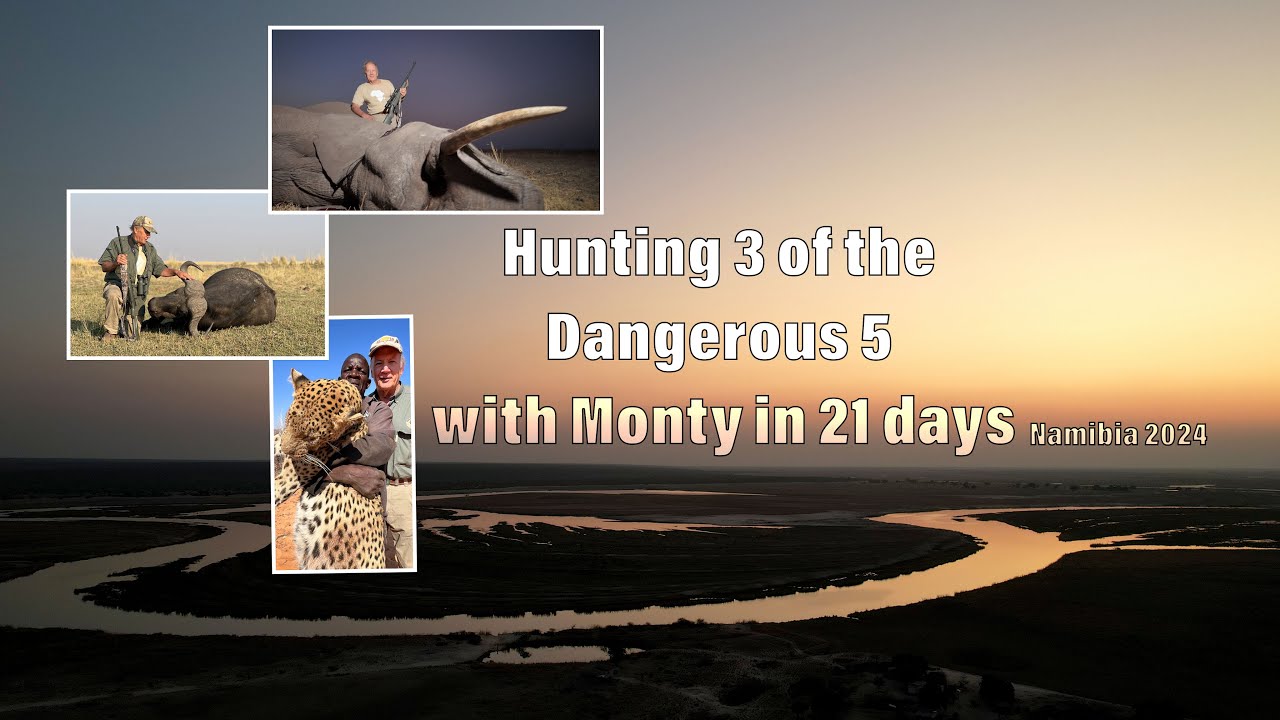 Hunting Three of the Dangerous Five in Namibia in 21 days - YouTube