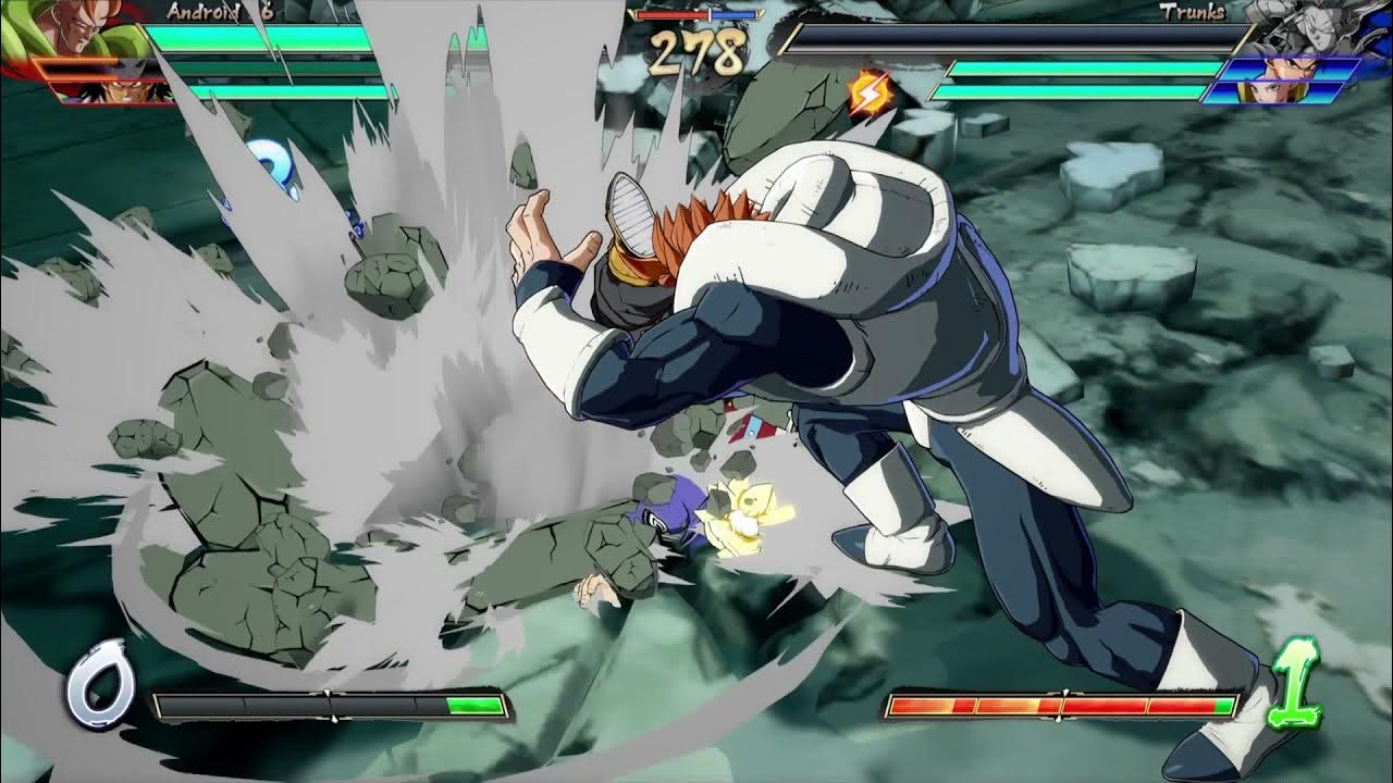 Dbz Fighterz Android 16 Perfect 1v3 Youtube