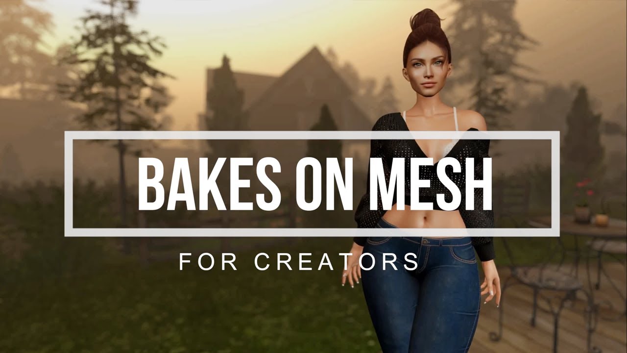 Second life Bakes on mesh for creators - YouTube
