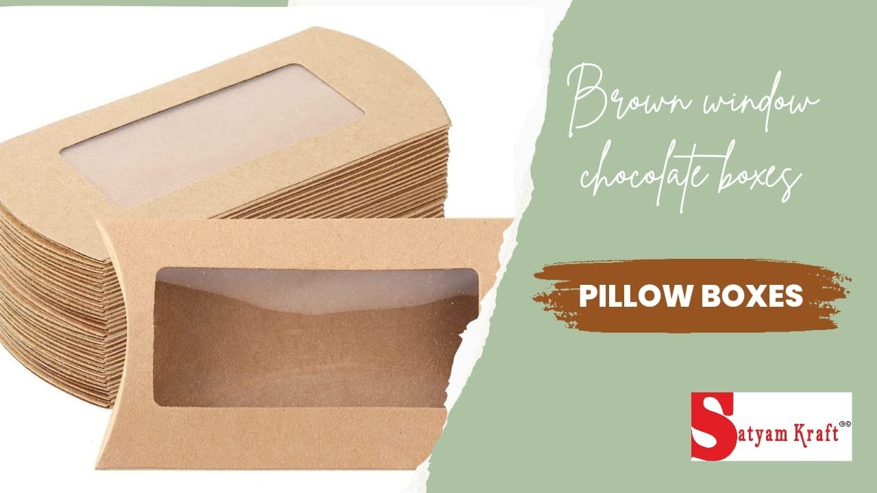 Brown Paper Window Boxes #satyamkraft #giveaway #chocolatebox # ...