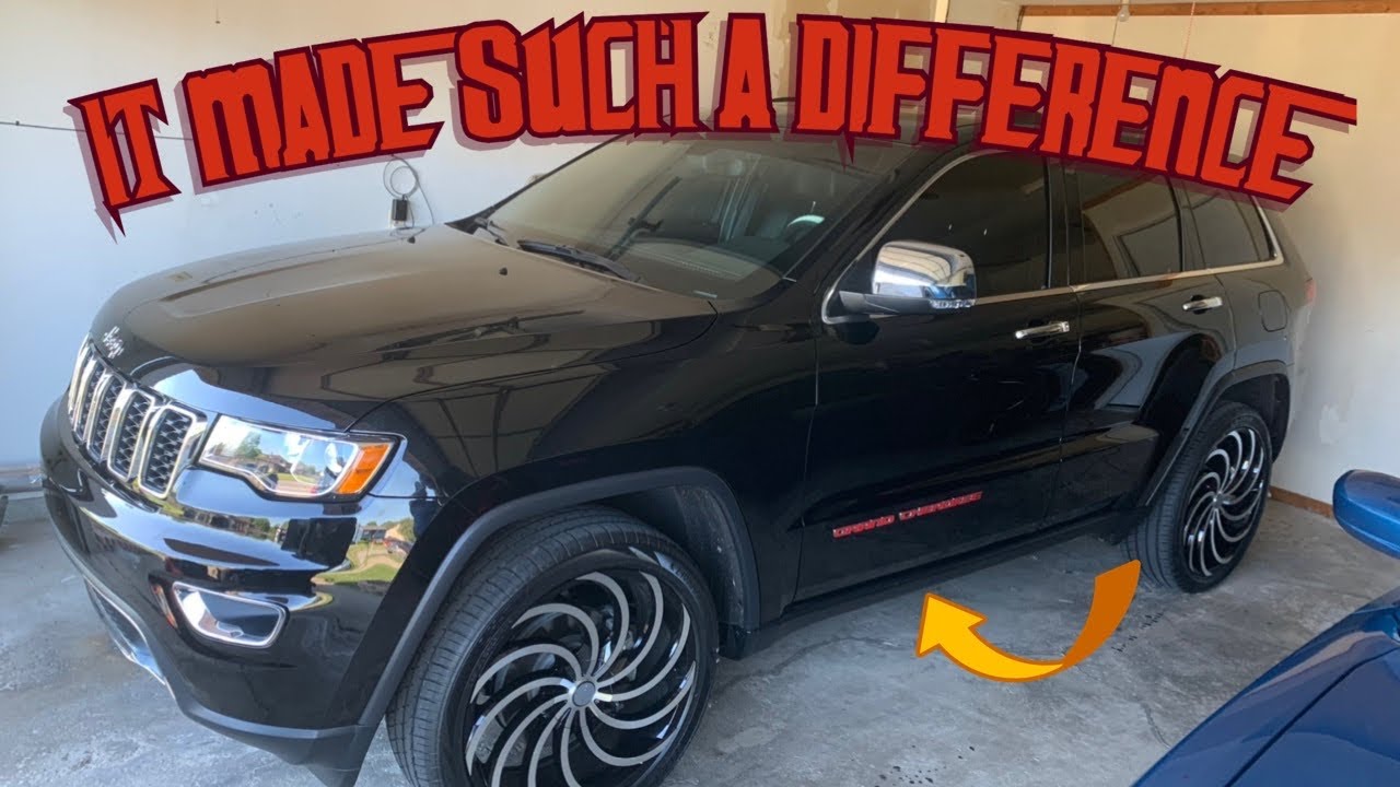 CHANGING MY GRAND CHEROKEE EMBLEMS TO RED! - YouTube