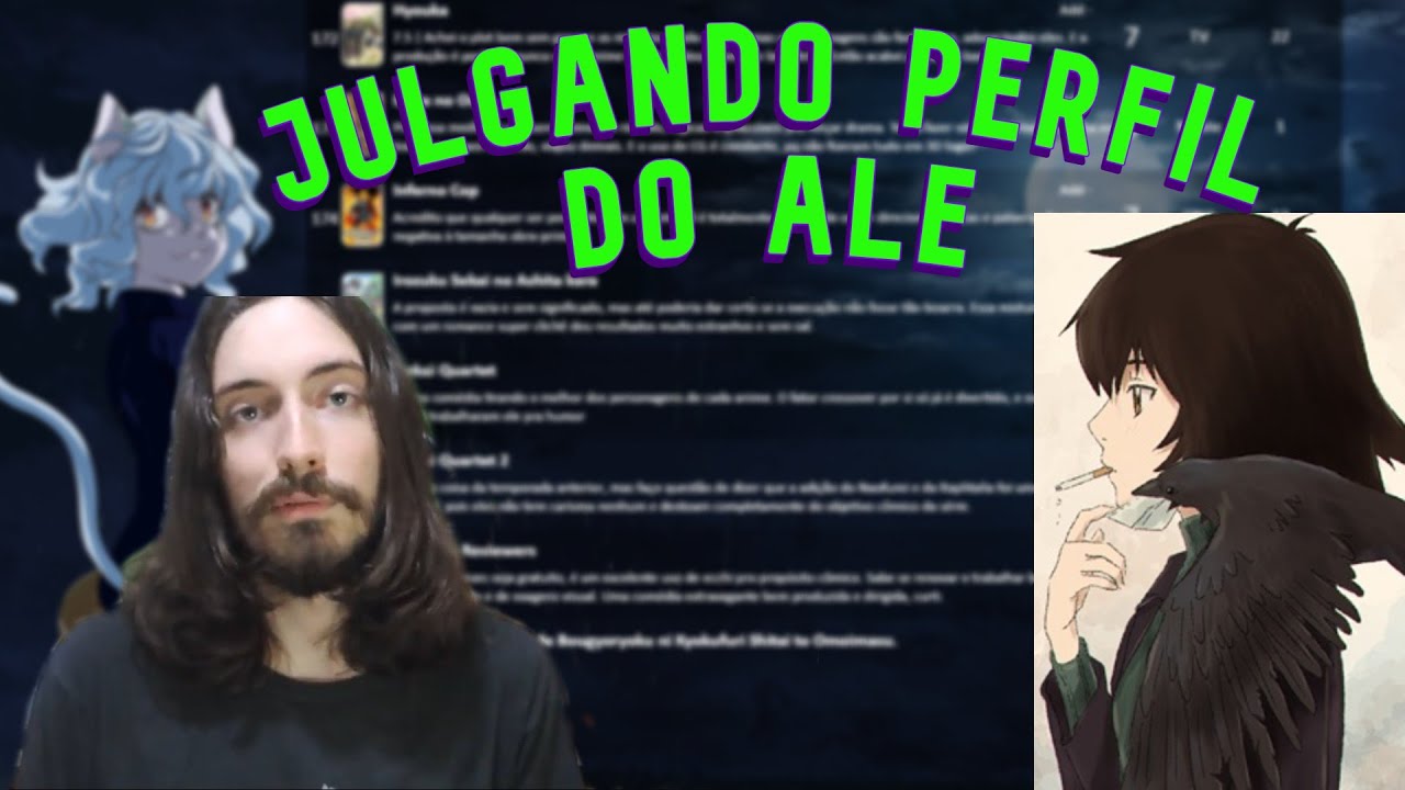 Analisando o perfil do Alexandre Esteves (MyAnimeList) - YouTube