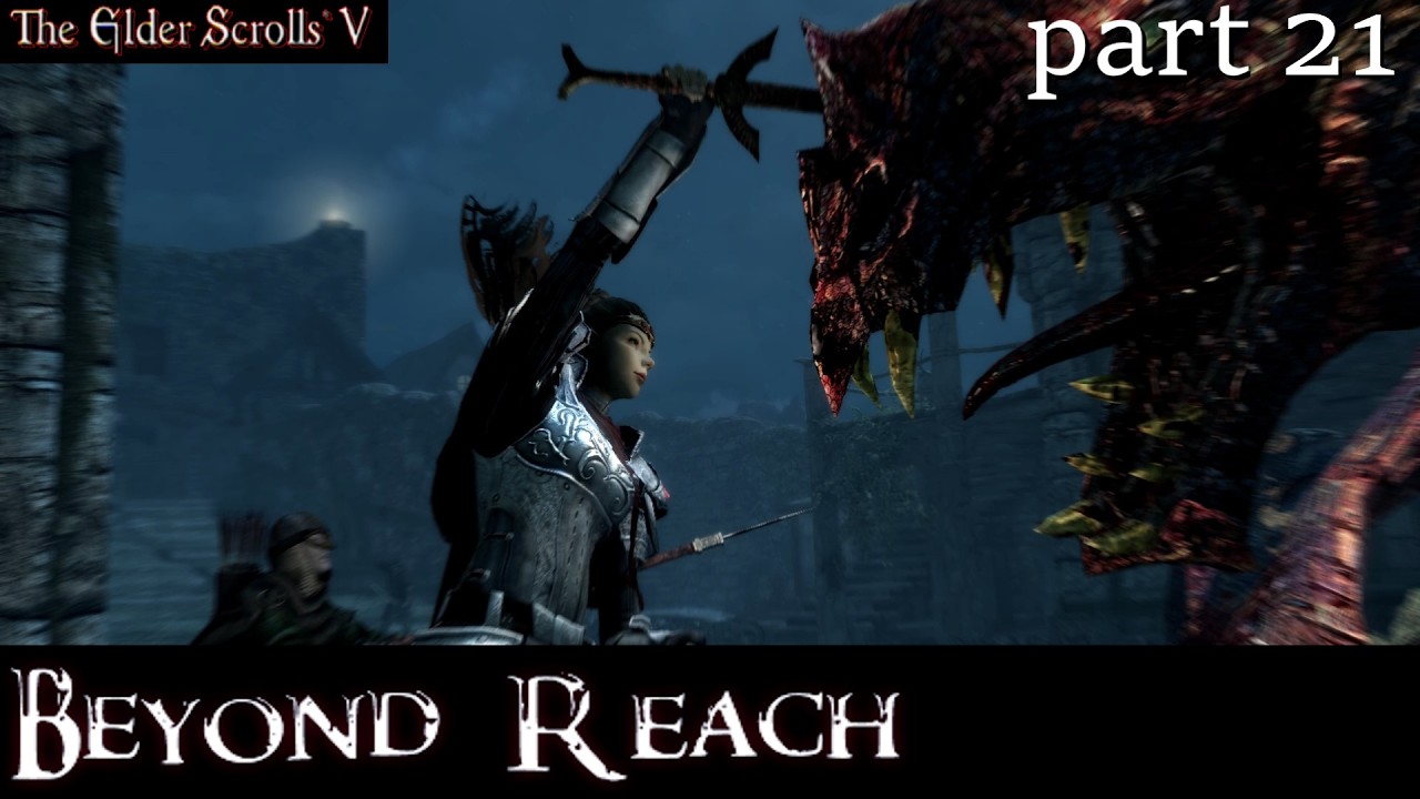 In Skyrim Beyond Reach part 21 Arachnophobia Caverns - YouTube