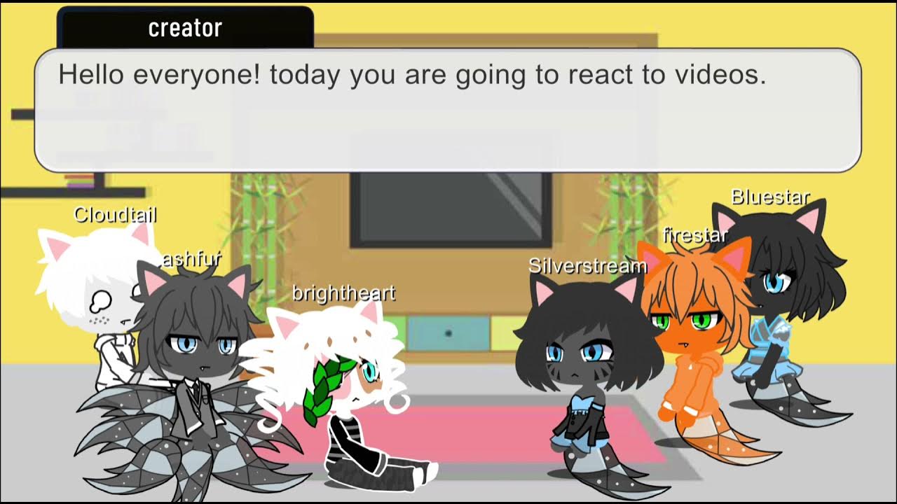 Warrior cats react to videos | part 1 - YouTube