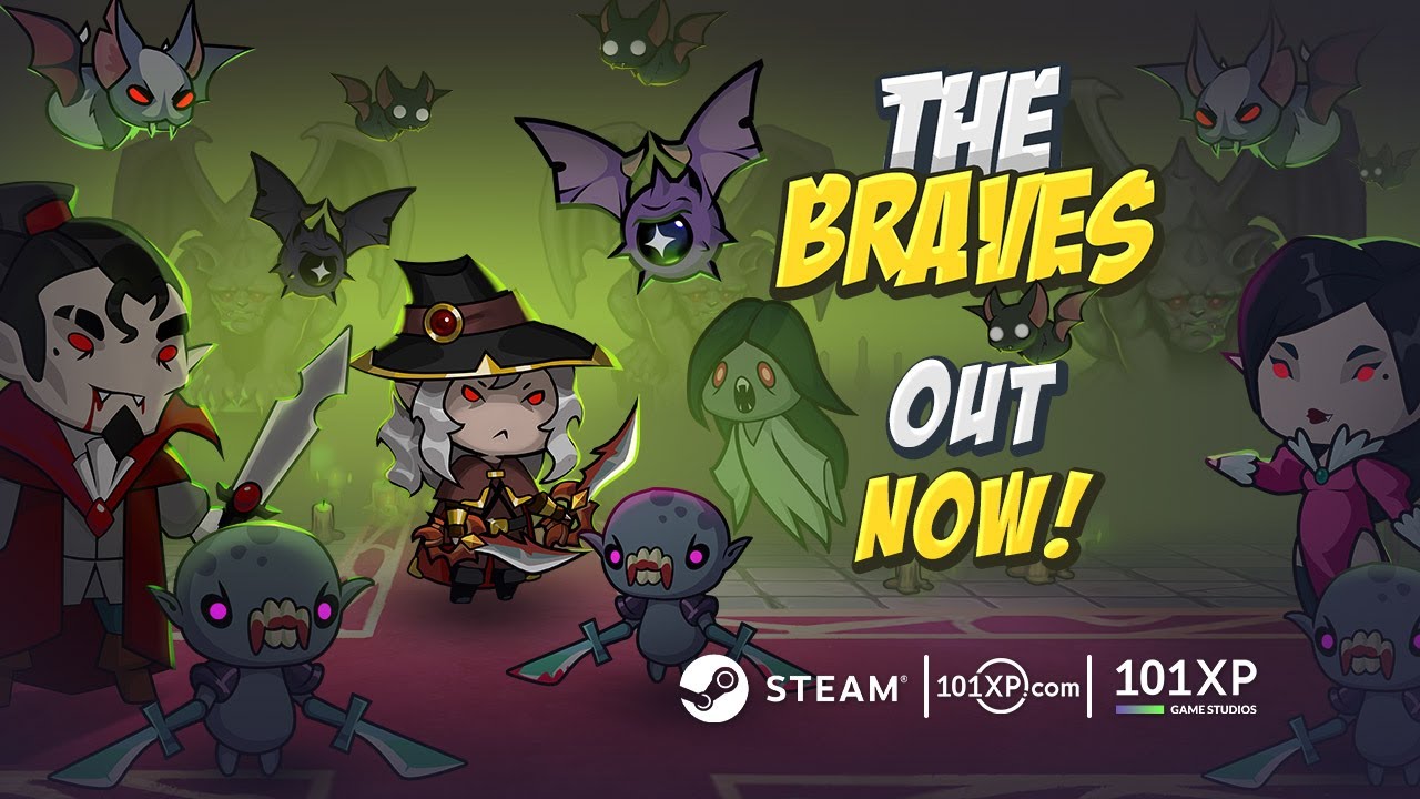 The Braves | Free Bullet Hell Roguelike now available on Steam! - YouTube