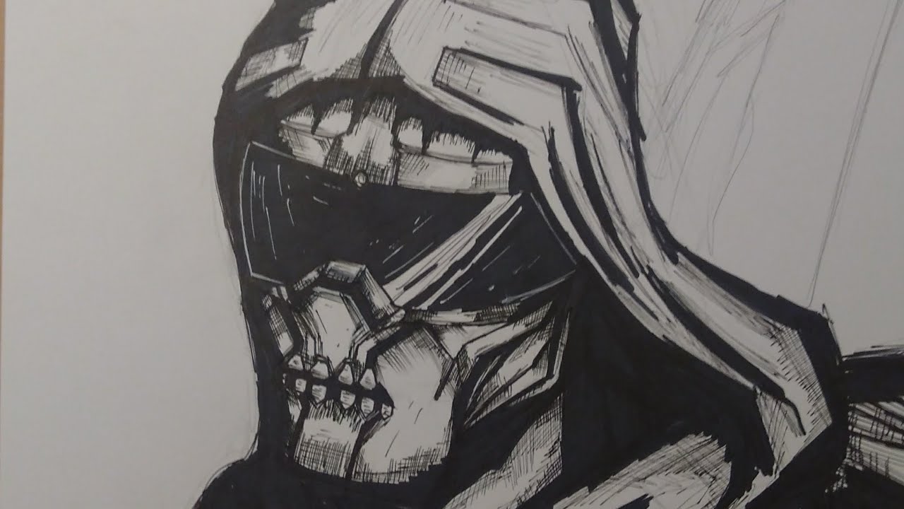 Taskmaster Drawing/Black Widow movie!!!!!! - YouTube