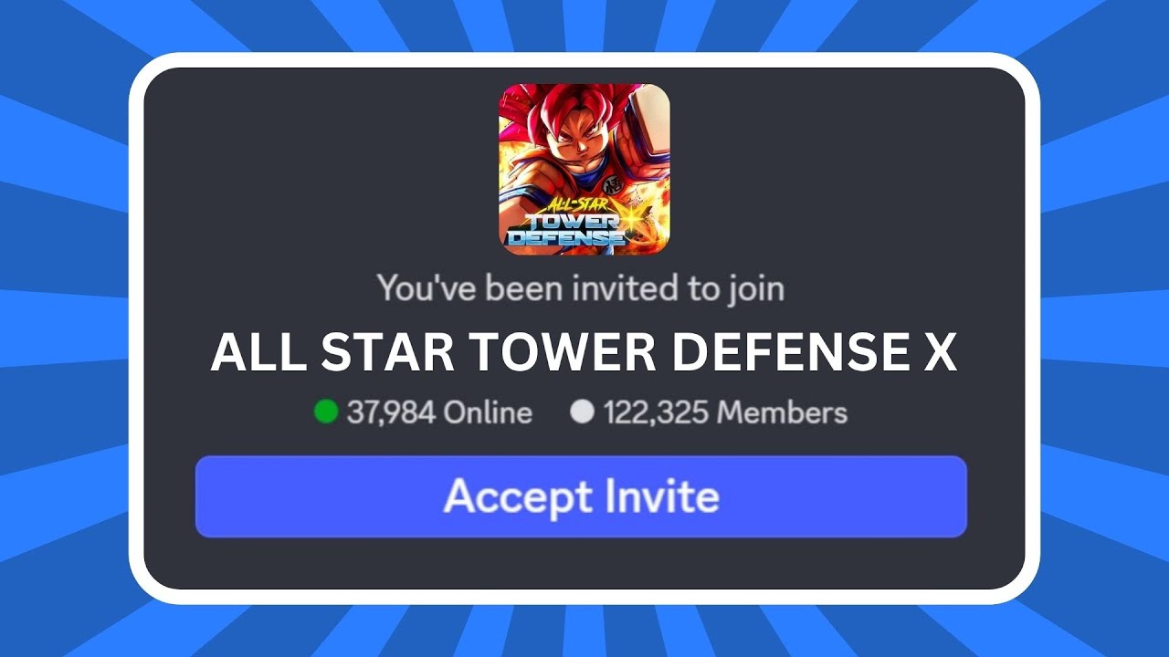 How to Join ALL STAR TOWER DEFENSE X Discord Server (ASTD X Discord ...