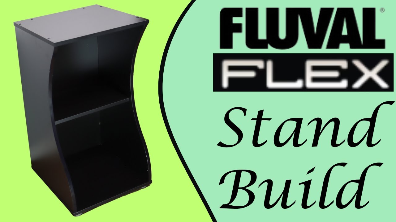 How to Build the Fluval Flex Aquarium Stand - YouTube
