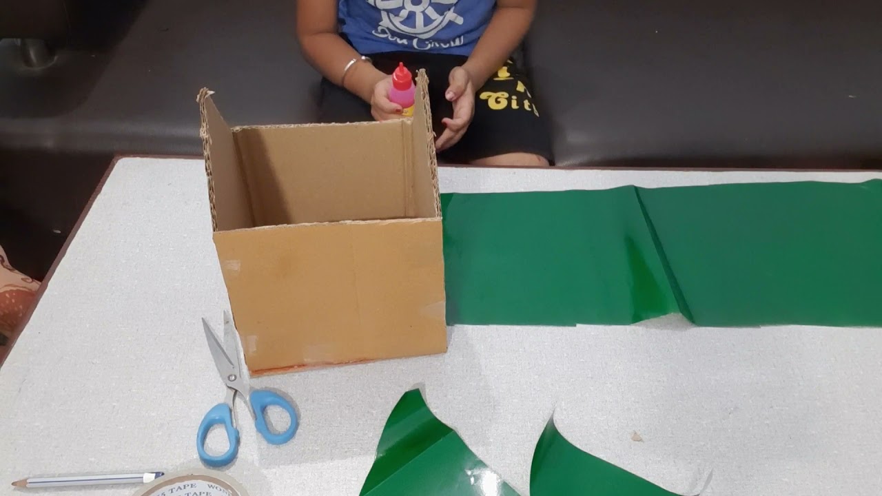 Dustbin Craft - YouTube