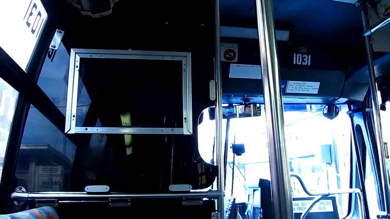 NJT NovaBus RTS #1031 on the 22 to Hoboken (Inside) - YouTube