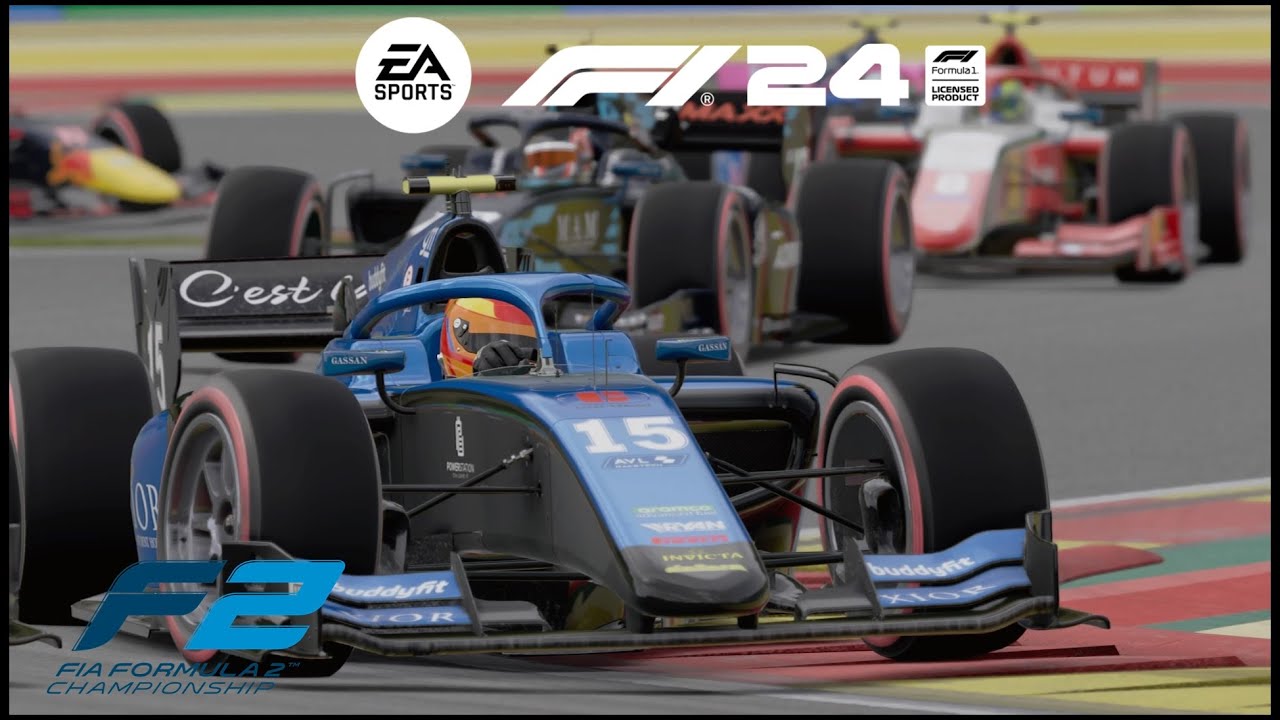 F1 24 MODO CARREIRA NA FÓRMULA 2 #9 (BÉLGICA,FEATURE RACE):A MELHOR ...
