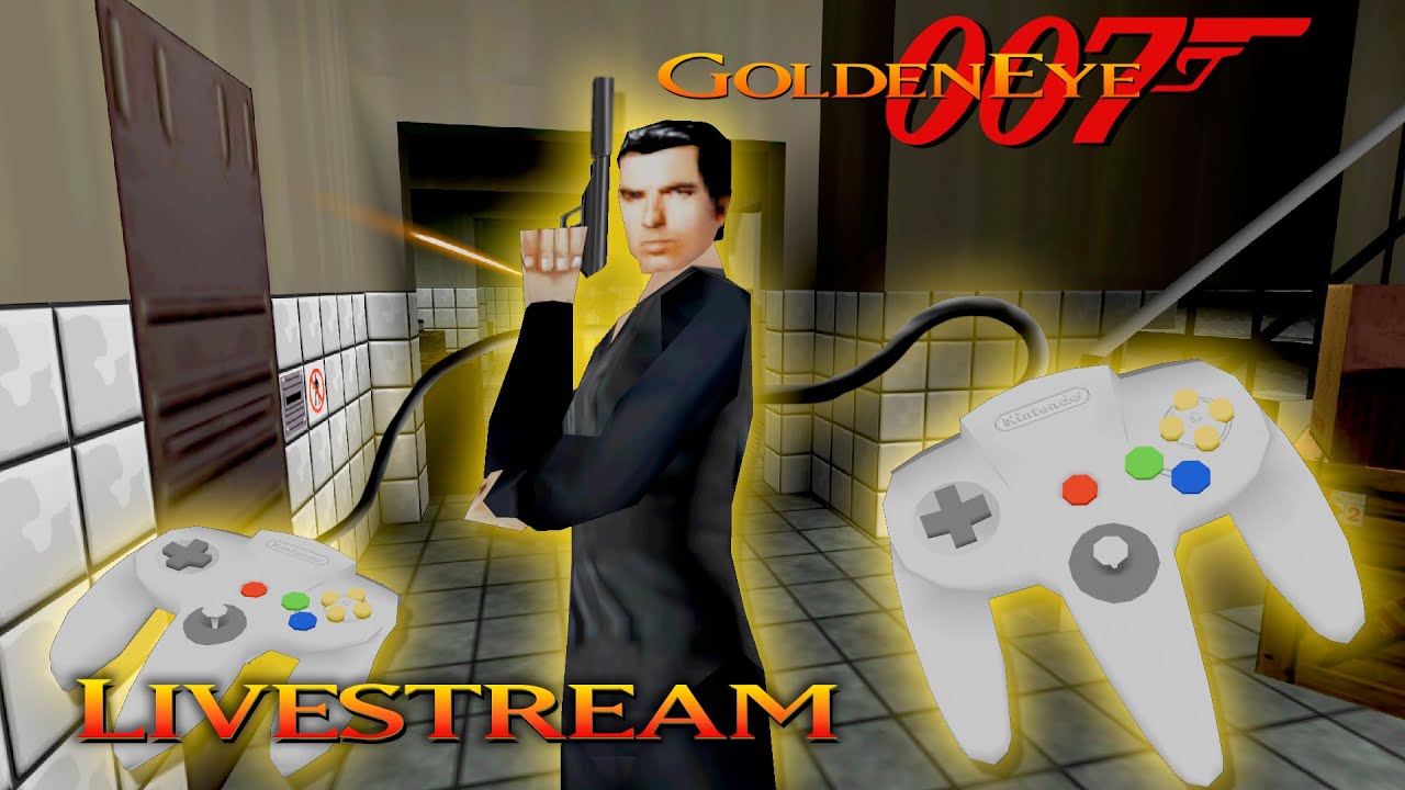 GoldenEye 007 N64 - Two Players, One Bond - YouTube