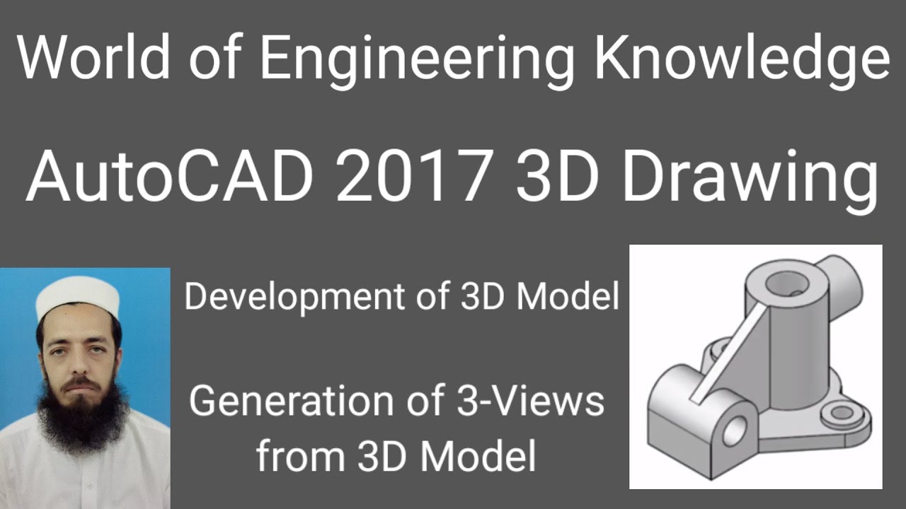 (25) Development of 3D Model and Generation of 3 Views from 3D Model ...