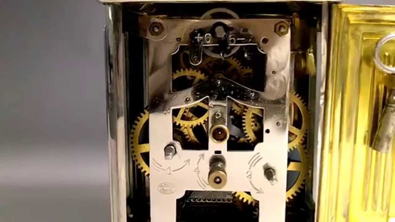 Antique German Musical Alarm Clock - YouTube
