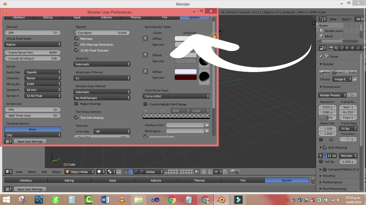 COMO CAMBIAR DE IDIOMA EN BLENDER 2. 78 - YouTube