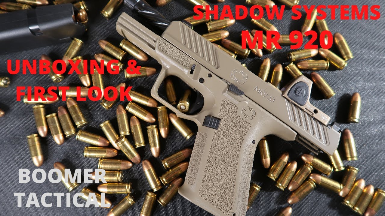 UNBOXING & FIRST LOOK: SHADOW SYSTEMS MR920 PISTOL - YouTube