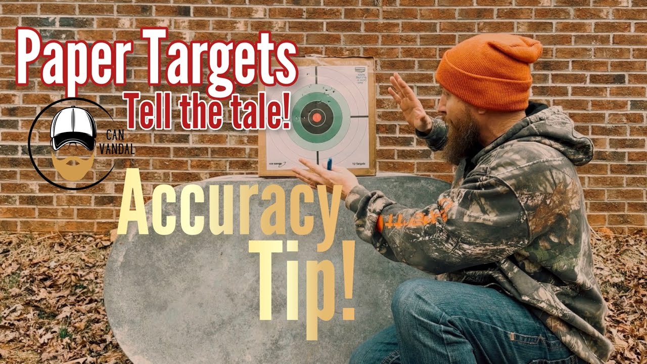 Accuracy Tip: PAPER TARGETS tell the tale! - YouTube